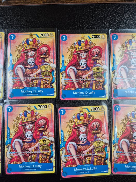One Piece x10 Luffy 2nd Anniversary Stamp Promo ! Mint /... | Barnebys