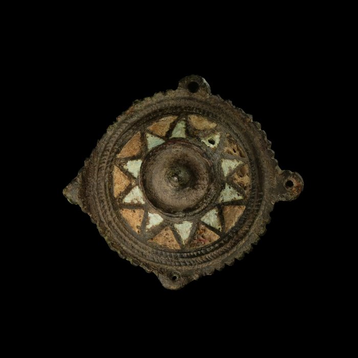 Ancient Roman, Empire enamelled Tutulus, Fibula | Barnebys