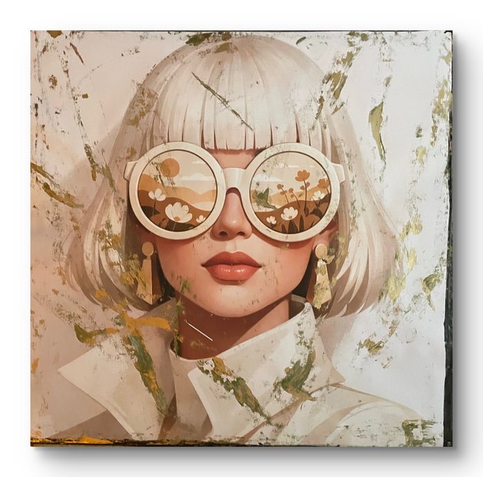 Nicole Lubbers - White Silence, Soft Bloom XL | Barnebys