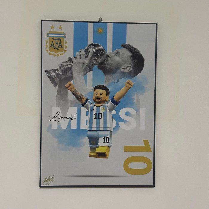 LEGO Merchandise - Art - Lego Art Lionel Messi- by Maskart , AI,digit ...