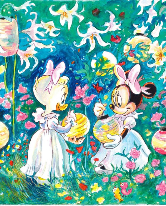 Tony Fernandez - Minnie & Daisy Inspired by John Singer Sargent's ...