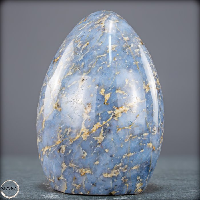 Natural very rare blue quartz freeform. Art in its natural form- 1139. ...