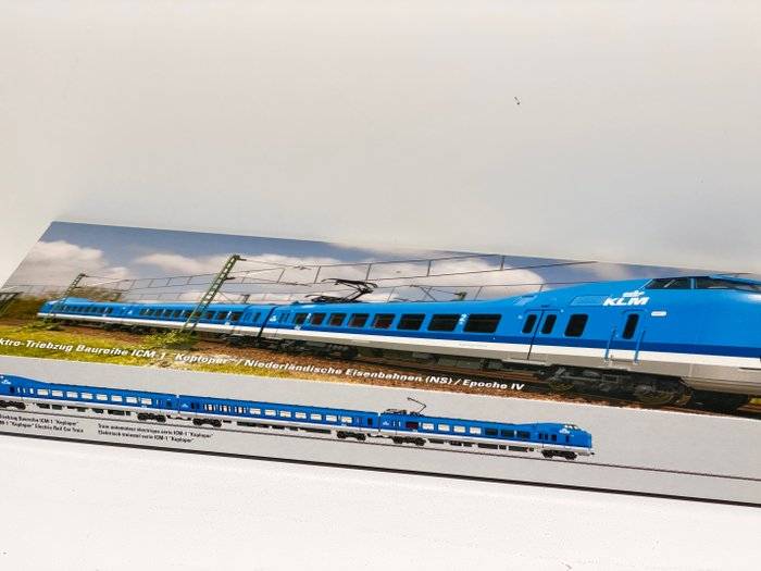 Märklin H0 - 37424 - Train unit (1) - Electric train set KLM 'Koploper ...