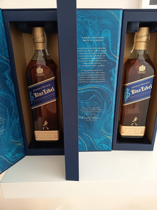 Johnnie Walker Blue Label - 70cl - 2 bottles | Barnebys