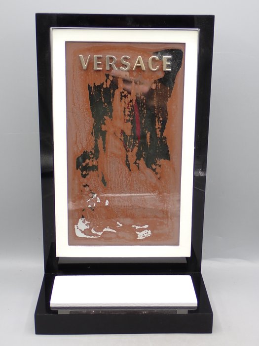 Versace - Stand - Acrylic - Display stand with mirror | Barnebys