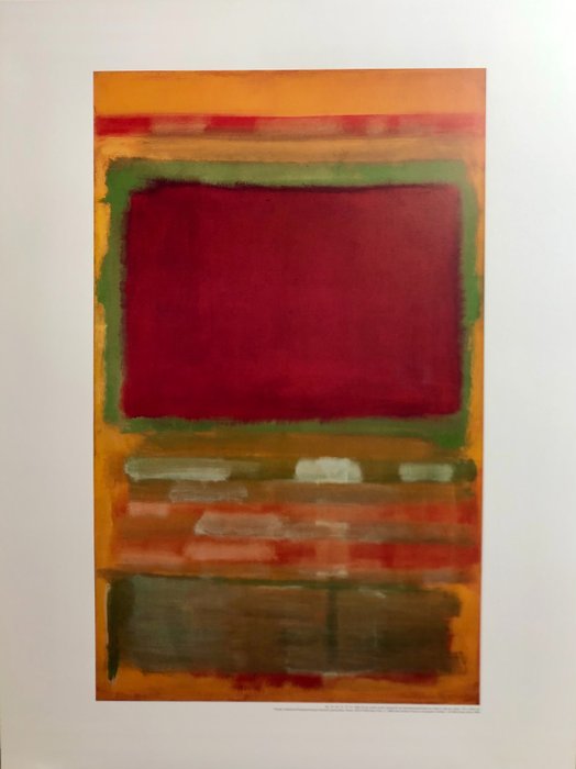 Mark Rothko (1903-1970) - Nº 15 - 1990s | Barnebys