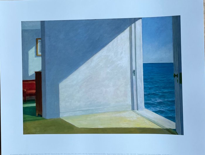 Edward Hopper - after (1882-1967), Rooms by the sea, 1951, Printed in ...