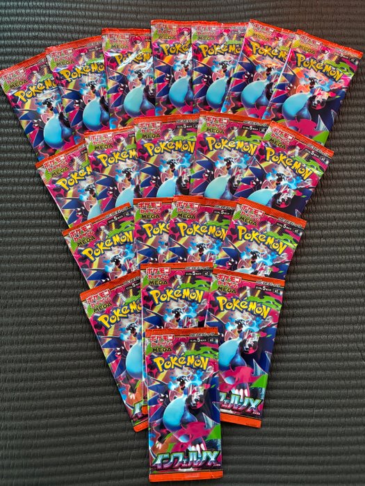 Pokémon - 25 Booster pack - Scarlet & Violet - Mega Inferno X | Barnebys