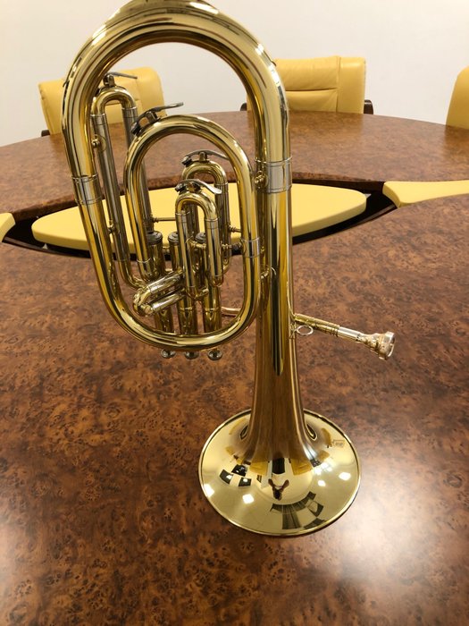 MILLER - M-2105 Flicorno Baritono in SIb - - Baritone horn | Barnebys