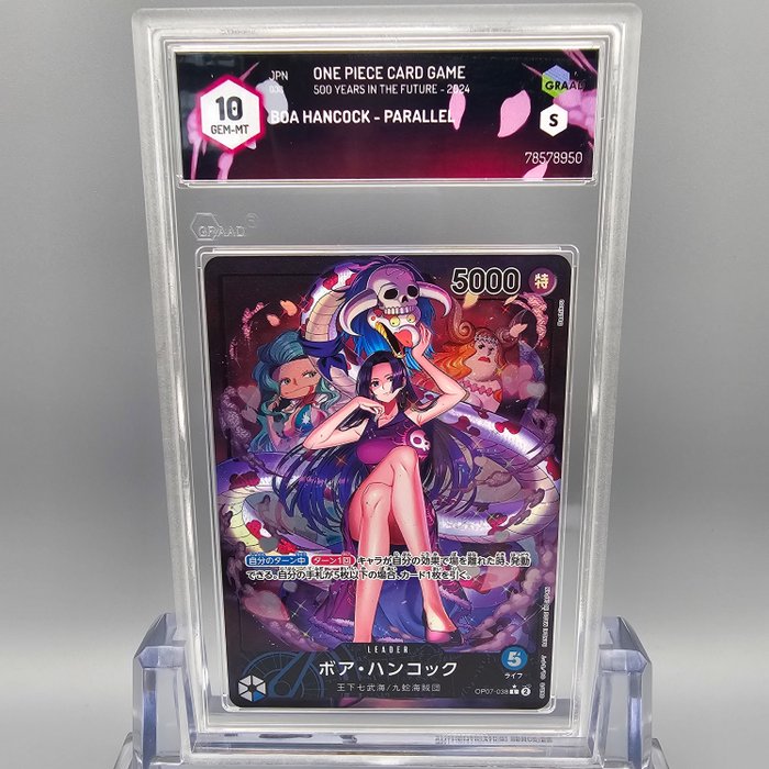One Piece - 1 Graded card - Boa Hancock (Alternate Art) OP07-038 L ...