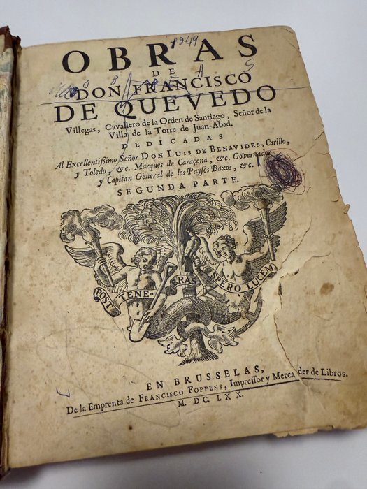 Francisco de Quevedo (1670) - Obras de Francisco de Quevedo - 1670-1670 ...