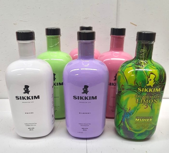 Sikkim Gin - Complete collection - Privee | Barnebys