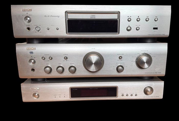 Denon - PMA-700AE - DCD-710AE - TU-1500AE Hi-fi set - Multiple models ...