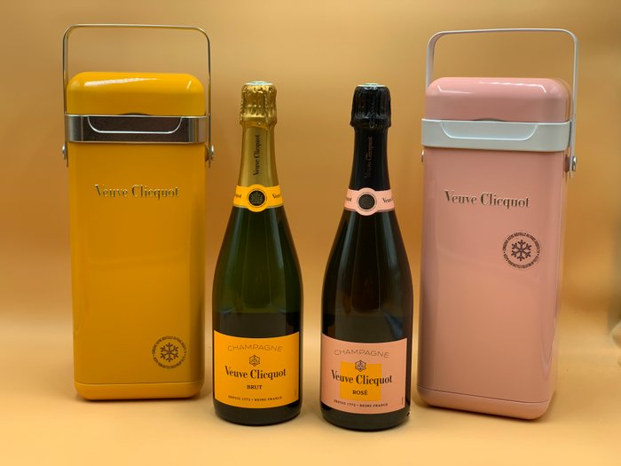 Veuve Clicquot, Cooler - Champagne Brut, Rosé - 2 Bottles (0.75L ...