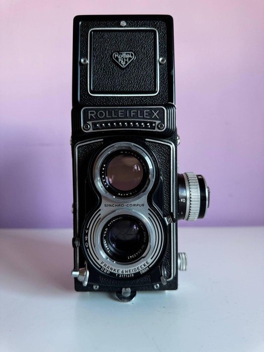 Rollei Rolleiflex 3.5 T – Zeiss Tessar 75mm f/3.5 Twin lens reflex ...