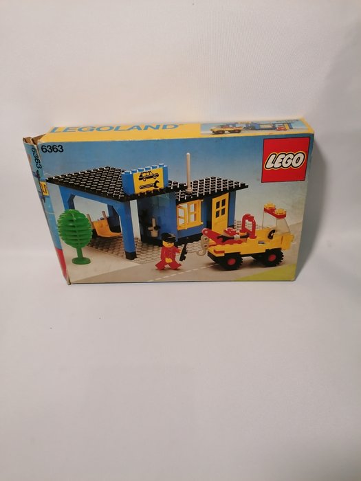 LEGO Set - 6363 - Classic Town - Auto Service Station met doos uit 1980 ...
