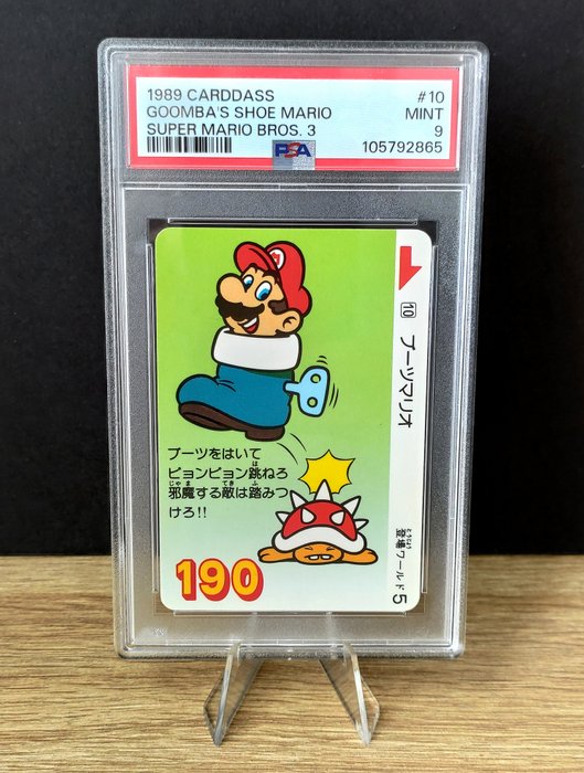 1989 Carddass - Super Mario Bros 3 - Goomba's Shoe Mario... | Barnebys