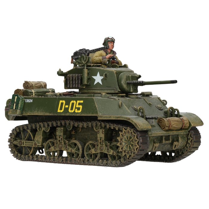 King & Country - World War II - Americans - Figure - DD224 “M3A3 Stuart ...