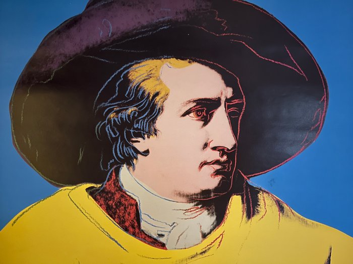 Andy Warhol, Andy Warhol (1928-1987) - Goethe in der Champgna - 1980s ...