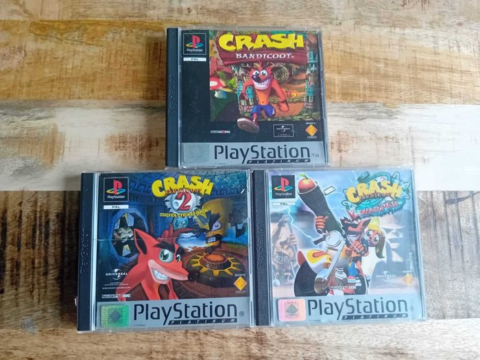 Sony - Playstation 1 (PS1) - Crash Bandicoot Trilogy PS1 - Video game ...