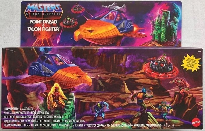 Mattel - Toy figurine Point Dread And Talon Fighter - Masters of the ...