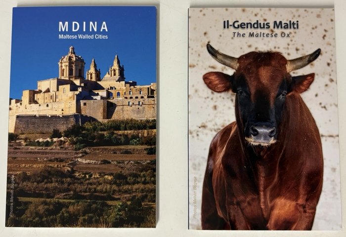 Malta. 2 Euro 2025 "The Maltese Ox" + "Mdina" (2 monete) (No Reserve ...