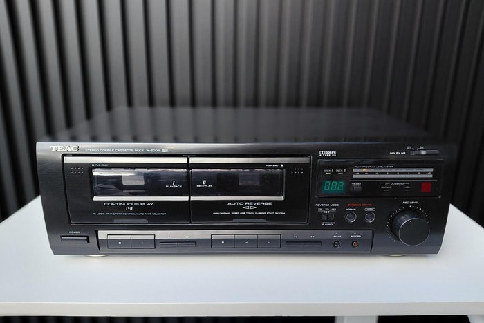 TEAC - Teac W-600R Stereo Double Cassette Deck Audio-cassette deck ...