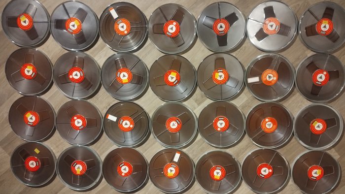 28 x BASF - 18cm (7 inches) reel-to-reel Reel to reel audio - Multiple ...