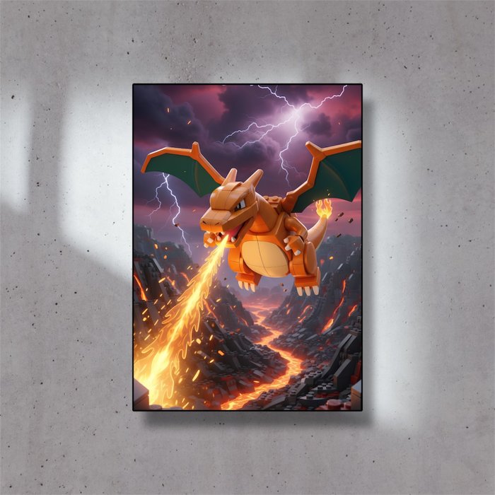 Antonym - Charizard Inferno Storm – LEGO Tribute | Barnebys