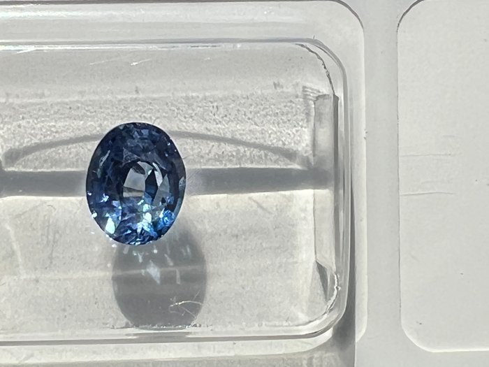 Blue Sapphire - 1.25 ct - Antwerp Laboratory for Gemstone Testing (ALGT ...