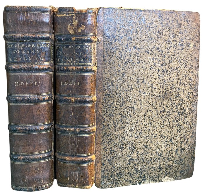 [Anon] - de Burger-boer of land-edelman zynde een beknopt... | Barnebys