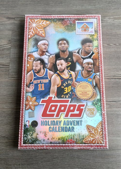 2025/26 Topps Basketball Holiday Advent Calendar - 1 Sealed box ...