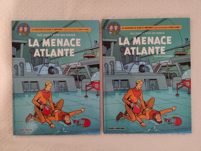 Blake & Mortimer T31 - La Menace Atlante - 2x C - EO/TL - 2 Album ...