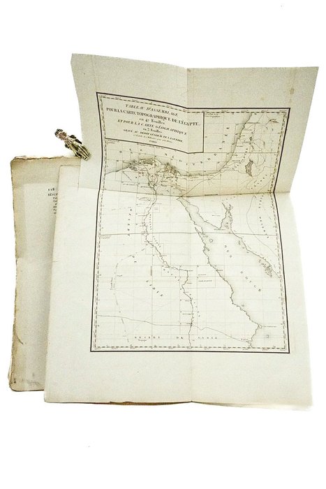 Pierre Jacotin - Mémoire sur la construction de la carte de l'Egypte ...
