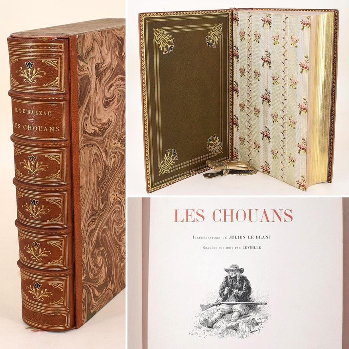 [reliure signée Marius Michel] Honoré de Balzac / Julien... | Barnebys