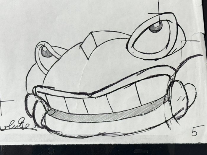 Who Framed Roger Rabbit (1988) - 1 Original animation drawing of Benny ...