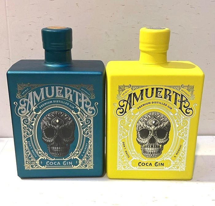 Amuerte - Coca Gin - b. 2025 - 700ml - 2 bottles | Barnebys