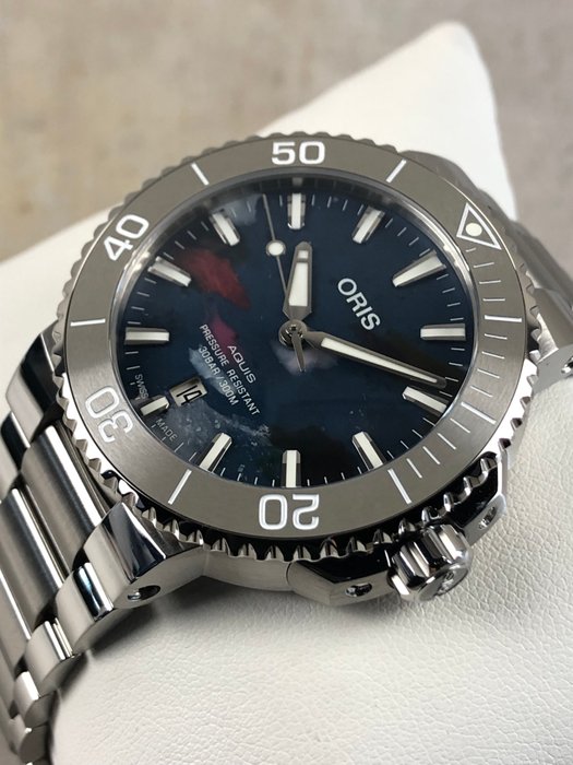 Oris - Aquis Date Upcycle Automatic - 01 733 7766 4150-Set - Men - 2020 ...