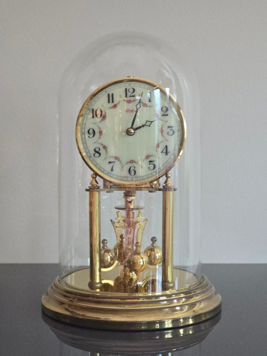 Mantel clock - KUNDO - small annual clock - revised - 1960-1970 | Barnebys