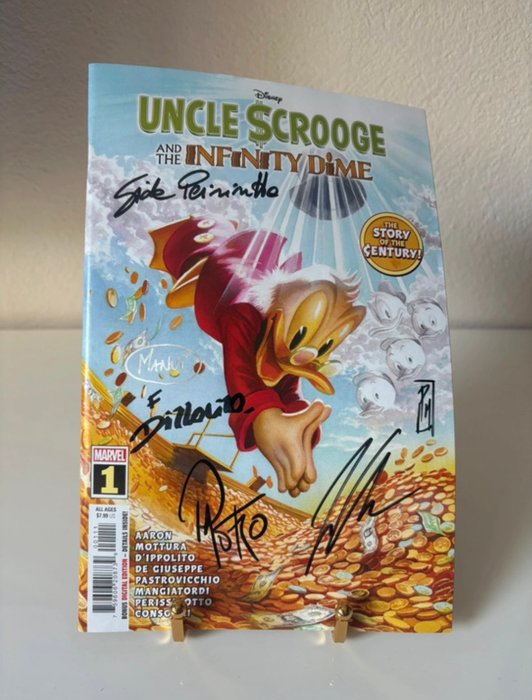 Disney - Uncle Scrooge and the infinity dime variant Alex Ross - 1 ...