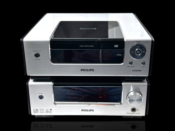 Philips - Vacuum Tube Pre-amplifier MCD908 Hi-fi set | Barnebys
