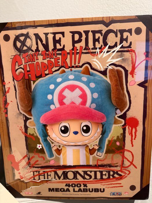 Pop Mart - Figure - ONE PIECE Mega Labubu 400% Tony Tony Chopper ...