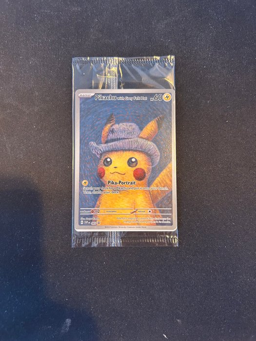 Pokémon - 1 Sealed card - Pikachu with Grey Felt Hat SVP 045 Limited ...
