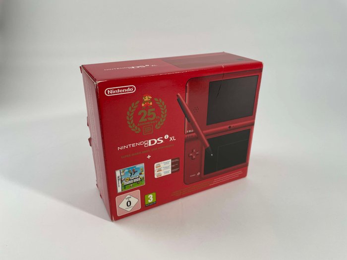 Nintendo - DSi XL - Red 25th Anniversary Super Mario Bros | Barnebys