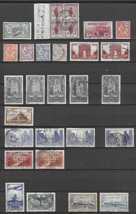 Belgium - 16 Philately books (without the stamps) with black and white ...