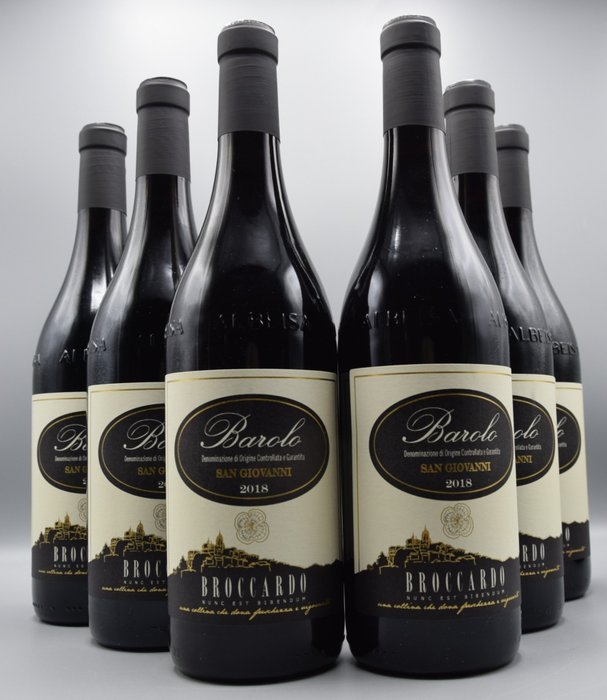 2018 Broccardo, "San Giovanni" - Barolo DOCG - 6 Bottles (0.75L) | Barnebys