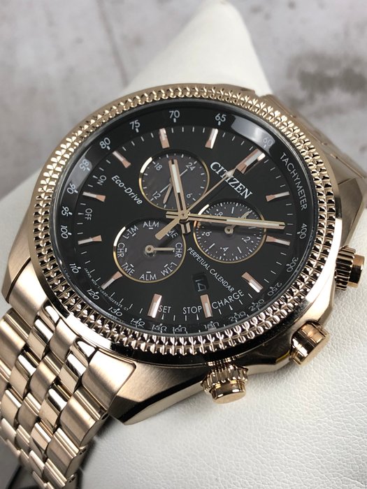 Citizen - Eco-Drive Chronograph Perpetual Calendar - No... | Barnebys