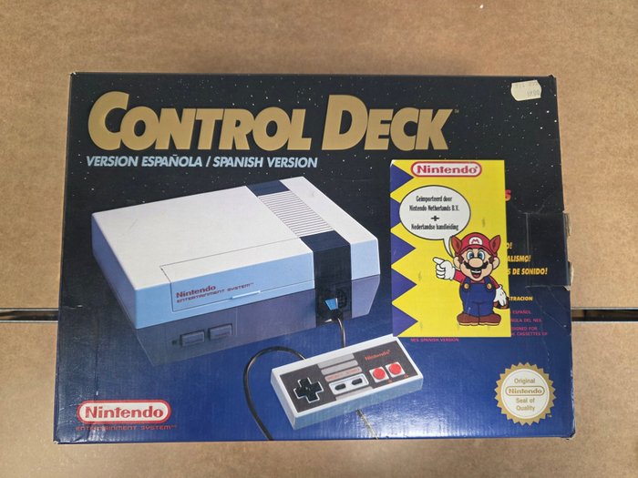 Nintendo - Nes - RARE MARIO BROS - Control Deck Set 8-BIT... | Barnebys