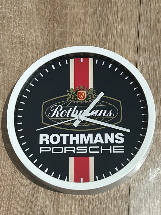 Rothmans clock - Porsche - Horloge Murale - 2025 | Barnebys