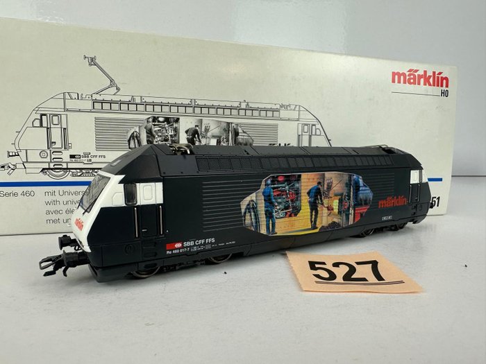 Märklin H0 - 3451 - Electric locomotive (1) - 460 'Heizerlok' - SBB-CFF ...